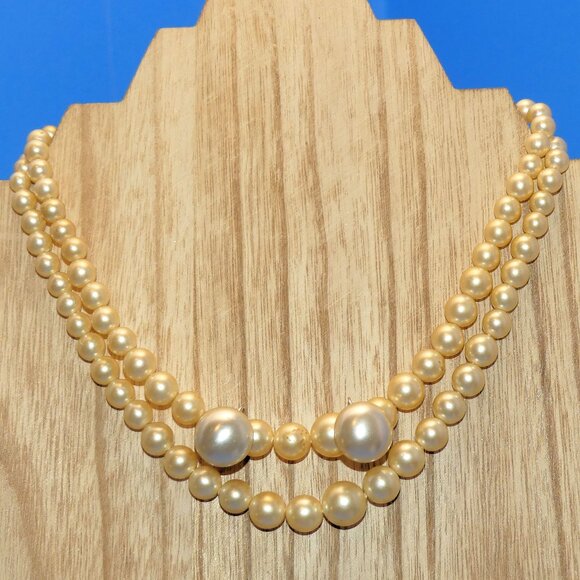 Marvella | Jewelry | Vintage Marvella Faux Pearl Necklace Earrings Set ...